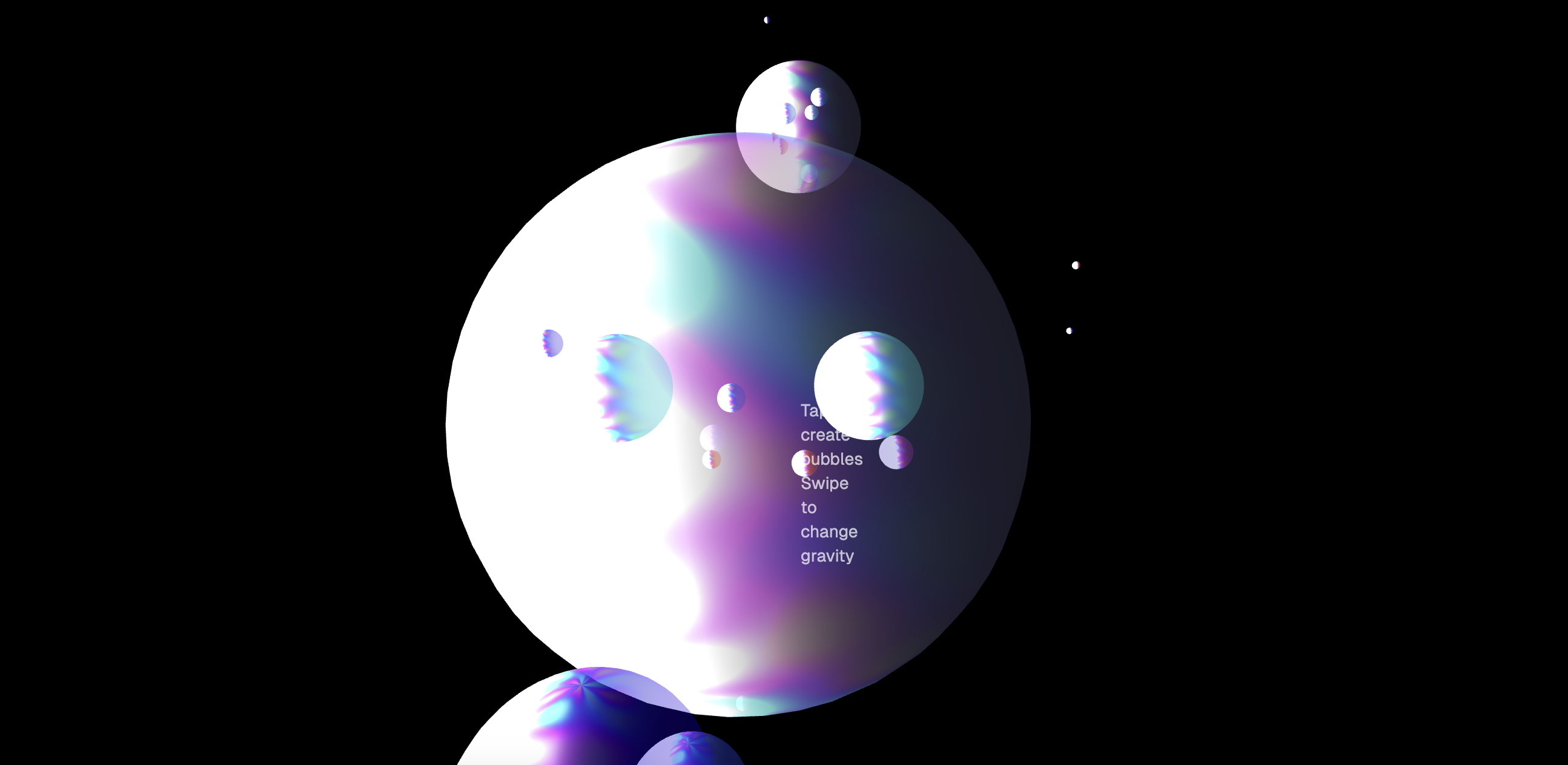 v0 - Bubble Bloom - v0 by Vercel